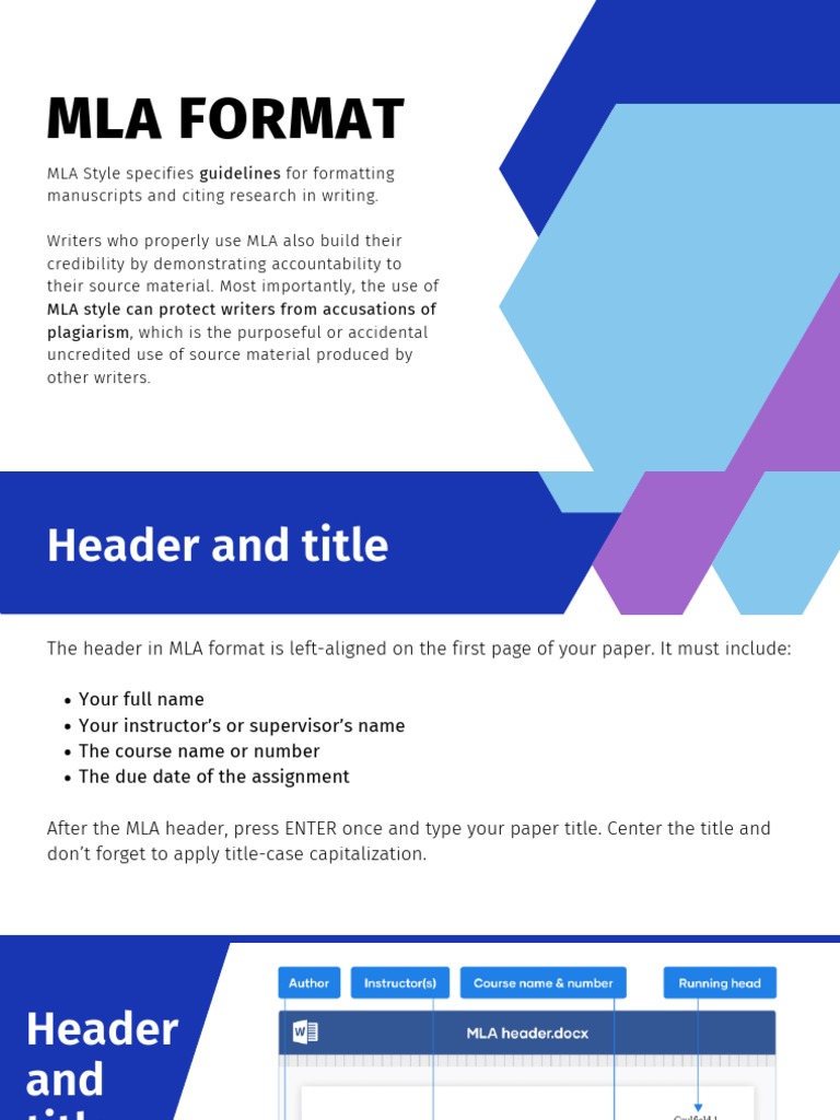 MLA Format | PDF | Typography | Computing