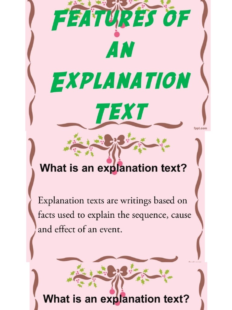 Explanation Text | PDF