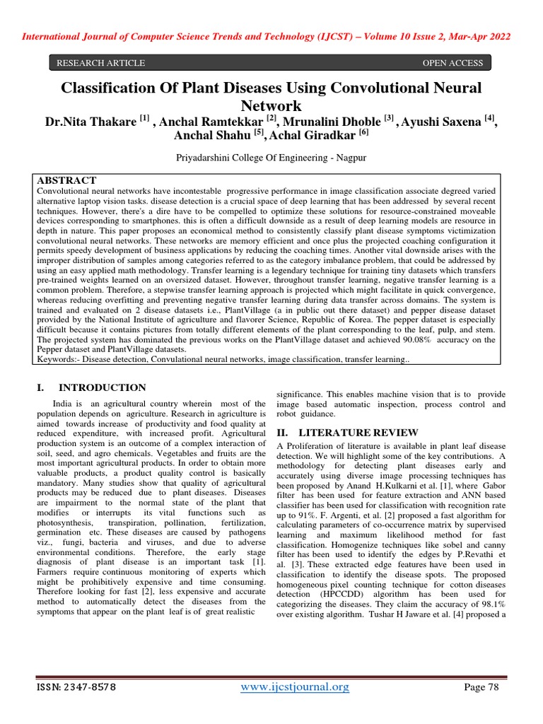 (IJCST-V10I2P13) :DR - Nita Thakare, Anchal Ramtekkar, Mrunalini Dhoble ...