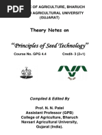 SOP For Seed QA Lab | PDF | Seed | Quality Assurance