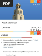 Linear Algebra & Optimization: BITS Pilani | PDF | Mathematical Optimization | Linear Programming