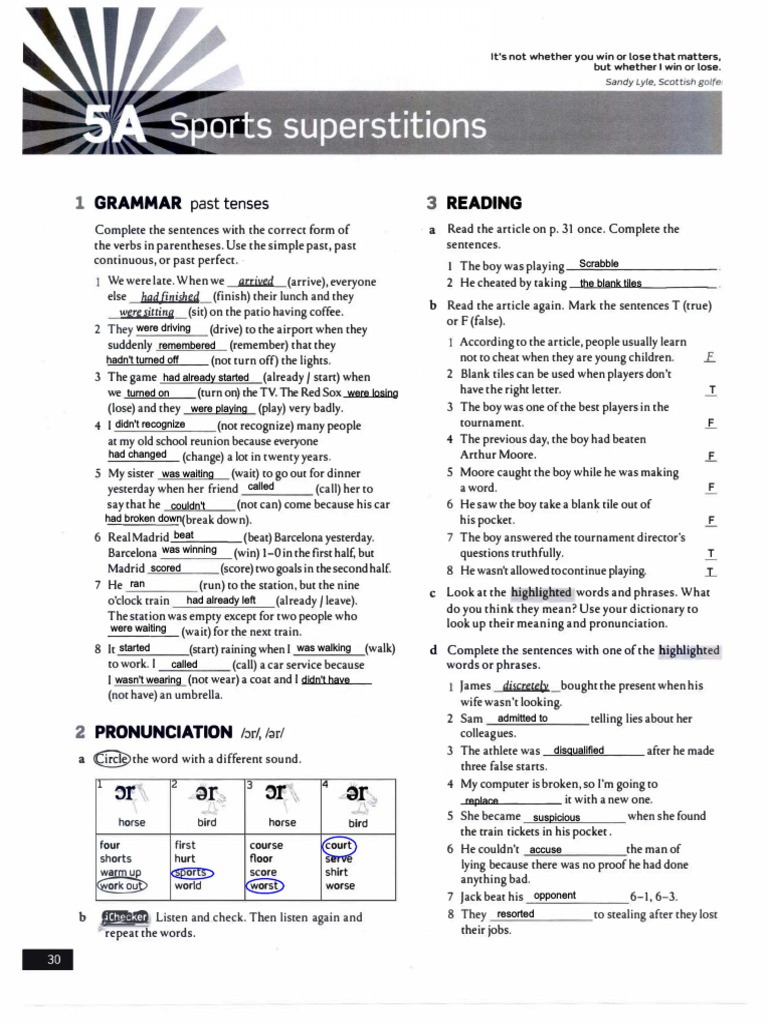 WB Int3 | PDF | Linguistics