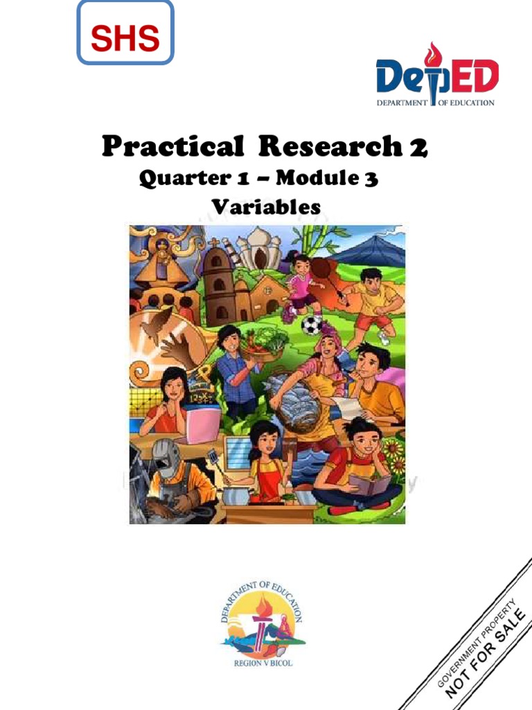 Practical Research 2: Quarter 1 - Module 3 Variables | Download Free PDF | Level Of Measurement ...