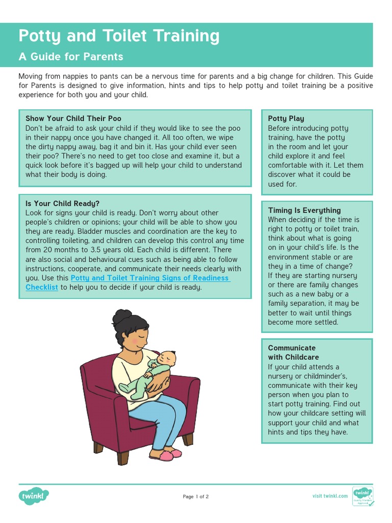 Nursery Potty and Toilet Training Guide | PDF