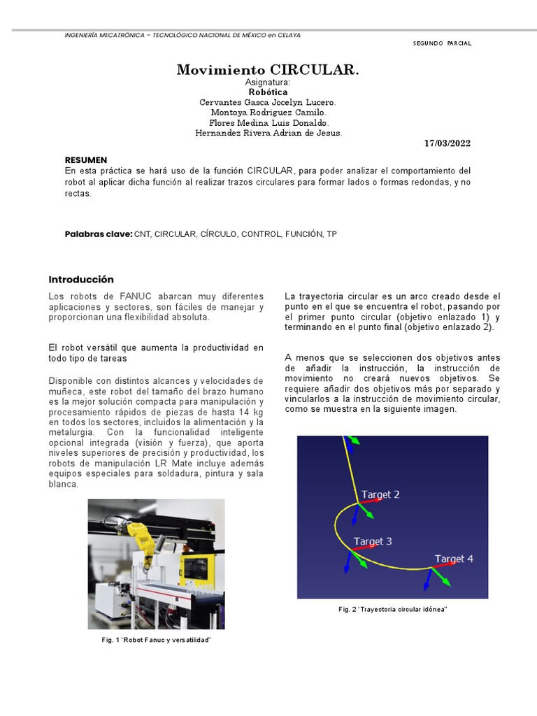 Practica 5 Pdf Robot Robótica