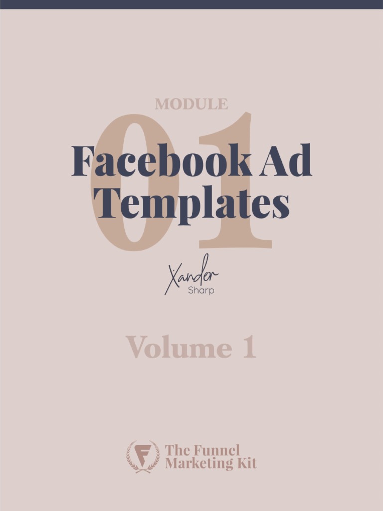 Facebook Ad Templates - Volume 1 | PDF | Communication | Mass Media