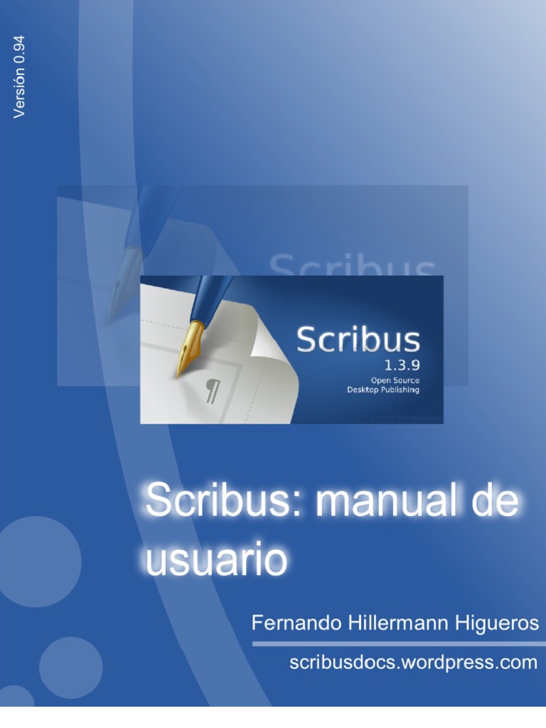Scribus Manual de Usuario | PDF | Tipografía | Color