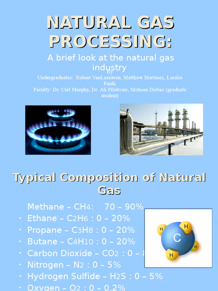 Natural Gas Processing | PDF | Natural Gas Processing | Natural Gas