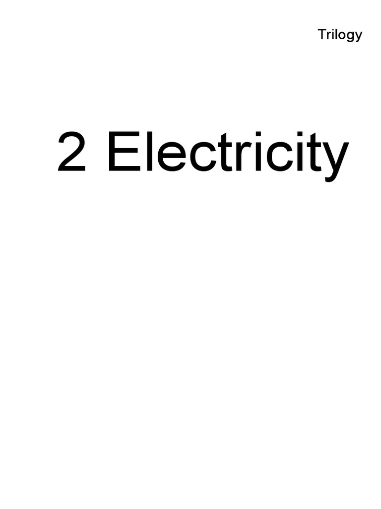 Electricity Gcse Practice Questions | PDF | Mains Electricity | Kitchen ...