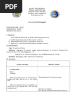 A Detailed Lesson Plan About Pronoun and Its Kind | PDF | Pronoun ...