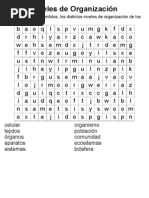 Sopa de Letras de Sistemas y Aparatos Del Cuerpo Humano | PDF | Cuerpo ...