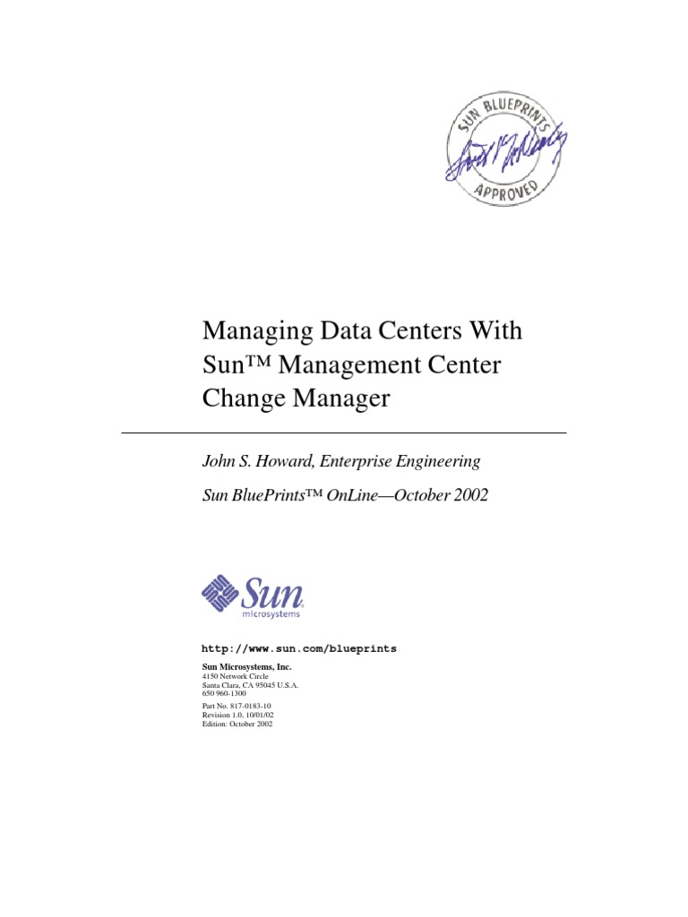 Sun Data Center | PDF | File System | Computer File