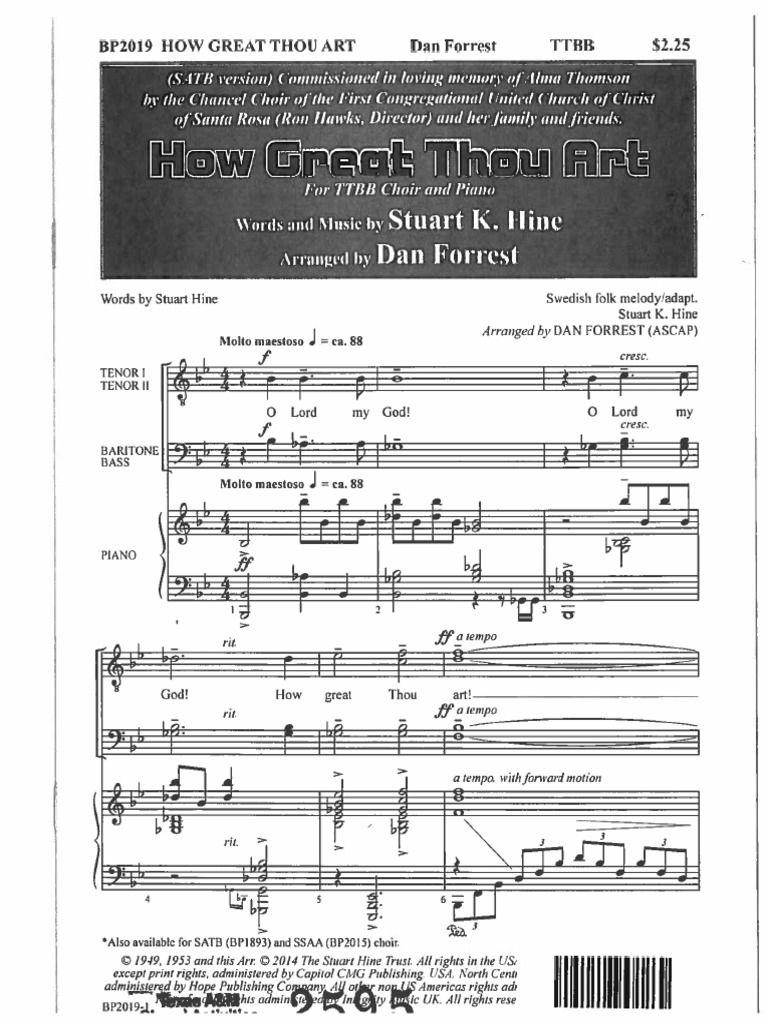 How Great Forrest | PDF