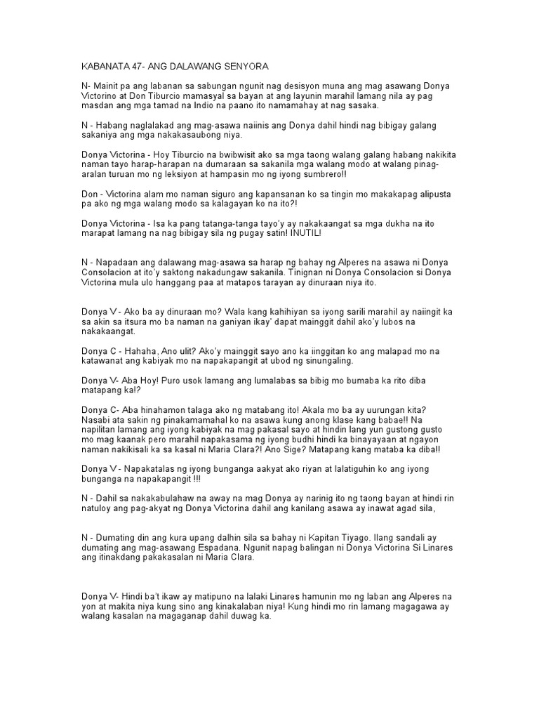 Kabanata 47 48 49 | PDF