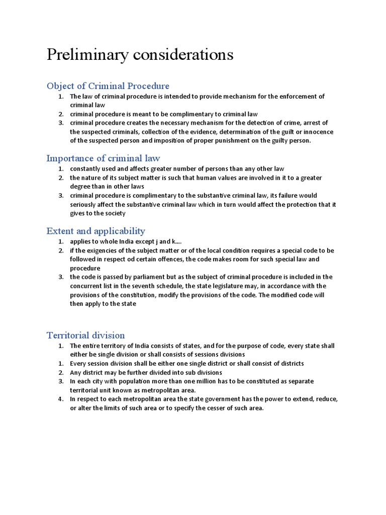 CRPC Notes | PDF | Prosecutor | Magistrate