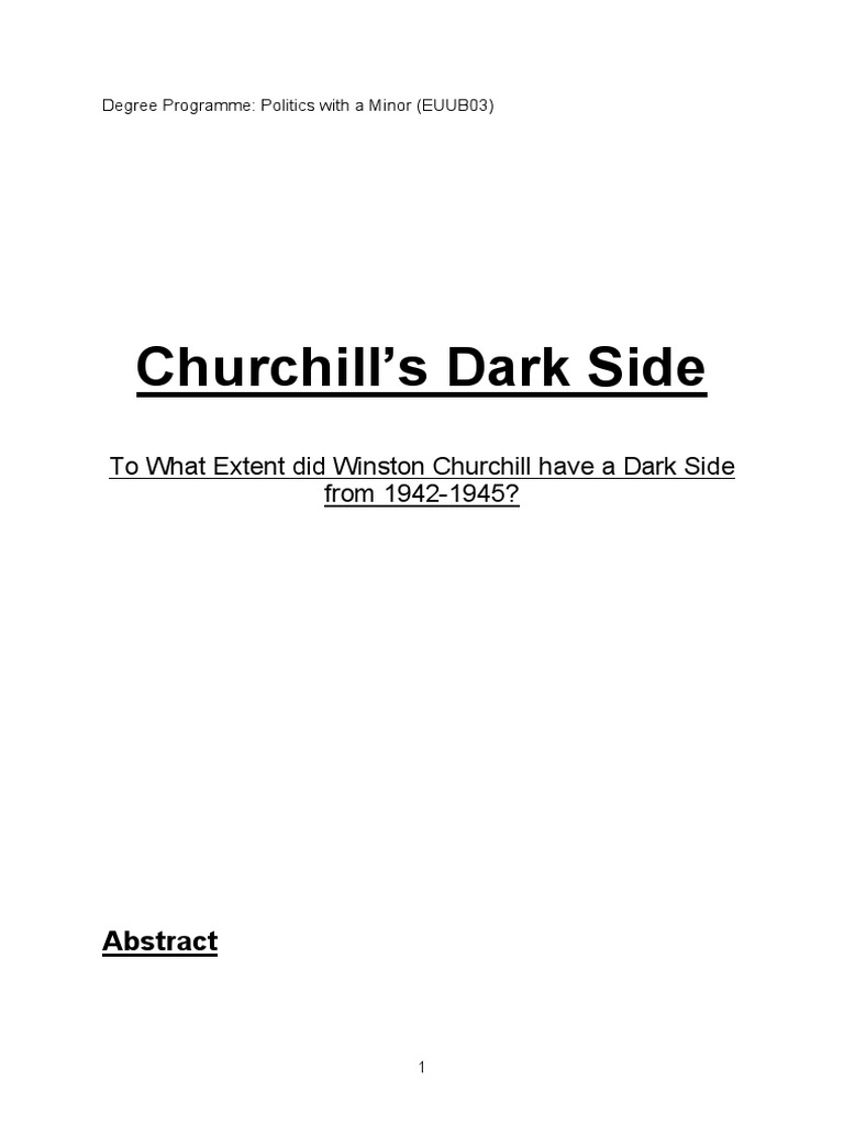 Alexander Miell-Ingram - Dissertation | PDF