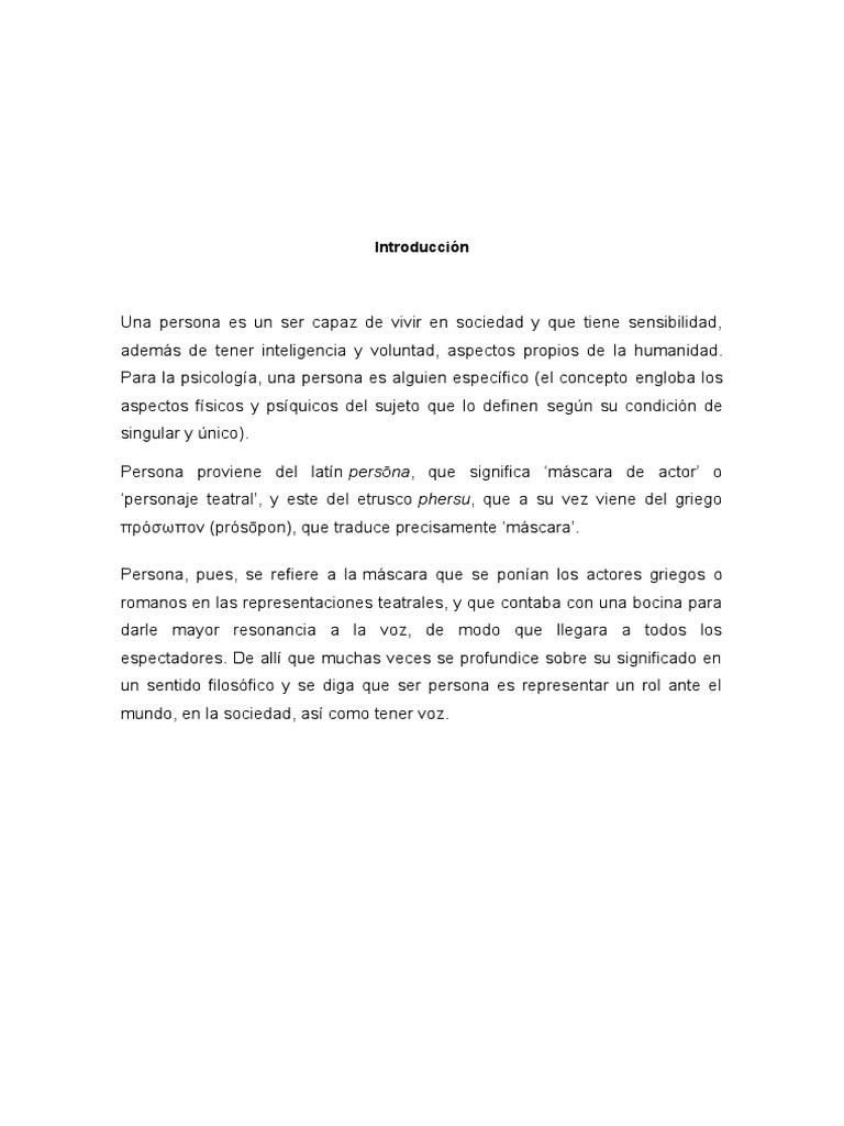 Concepto de Persona y Su Clasificación | PDF | Parentesco | Matrimonio