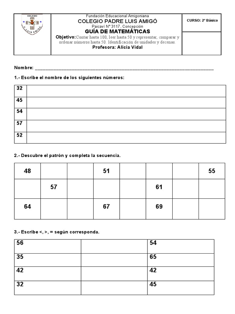 Guía Matemática | PDF