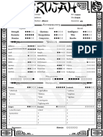 VTM V5 Sheets | PDF