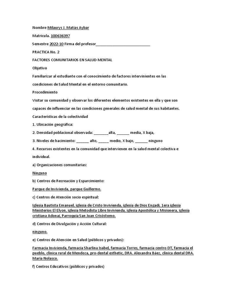 Lab Salud y Conducta Humana 2 | PDF | Ciencias de la Salud