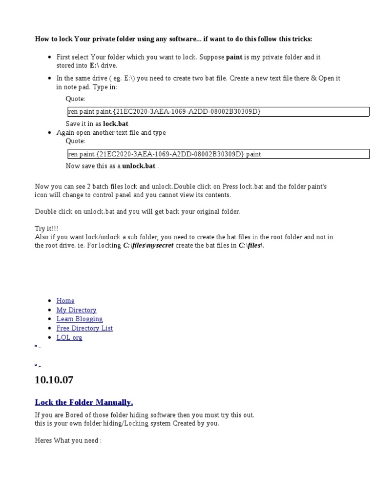 Untitled 1 | PDF | Directory (Computing) | Computer File