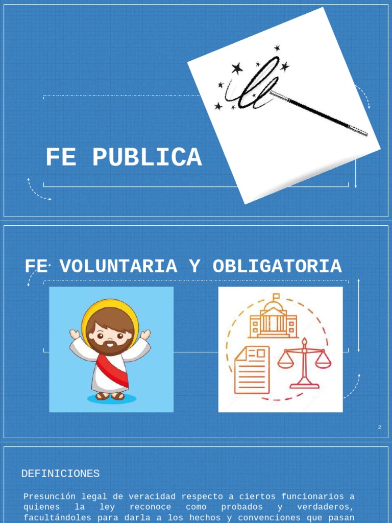 Tipos y Funciones de la Fe Pública | PDF | Justicia | Crimen y violencia