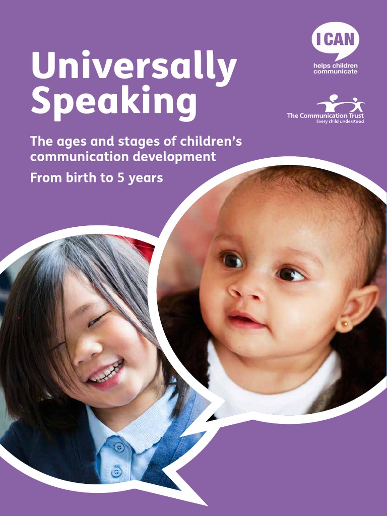 Your Guide to Children's Communication Development from Birth to 5 ...