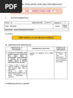 Sesion D1 PS Responsabilidades en Familia | PDF | Evaluación | Salón de clases
