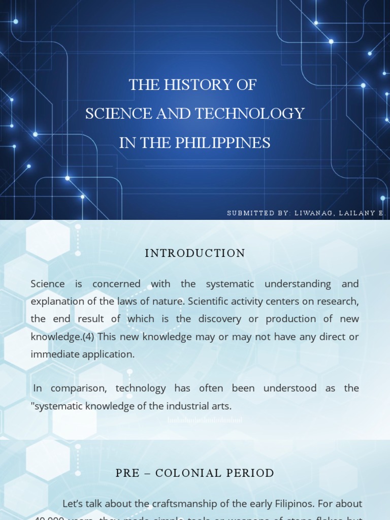 Liwanag - History of Science and Technology in The Philippines | PDF ...