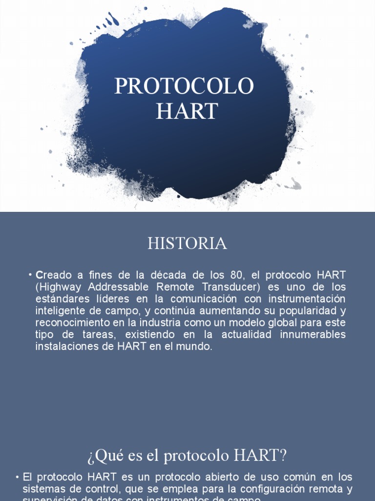 Protocolo Hart | PDF | Edad de información | Ciencias de la Computación