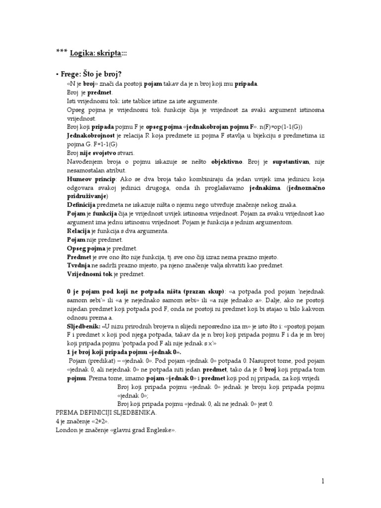 Logika Skripta | PDF