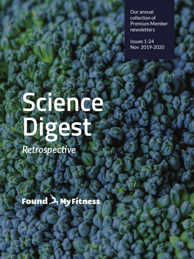 Science Digest by Rhonda Patrick | PDF | Low Density Lipoprotein ...