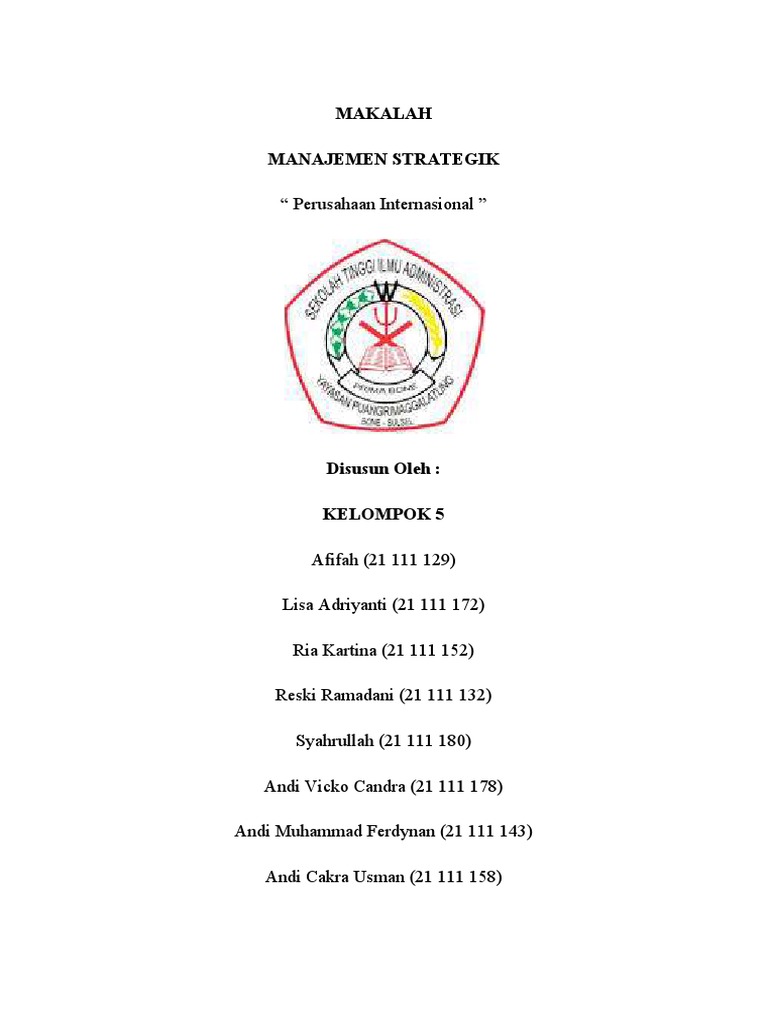 Makalah KLP 5 | PDF