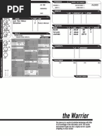 Traveller Character Sheet - Noble | PDF