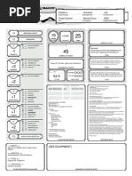 Traveller Character Sheet - Noble | PDF