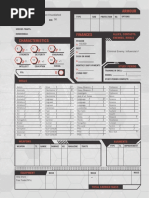 Traveller Character Sheet - Noble | PDF