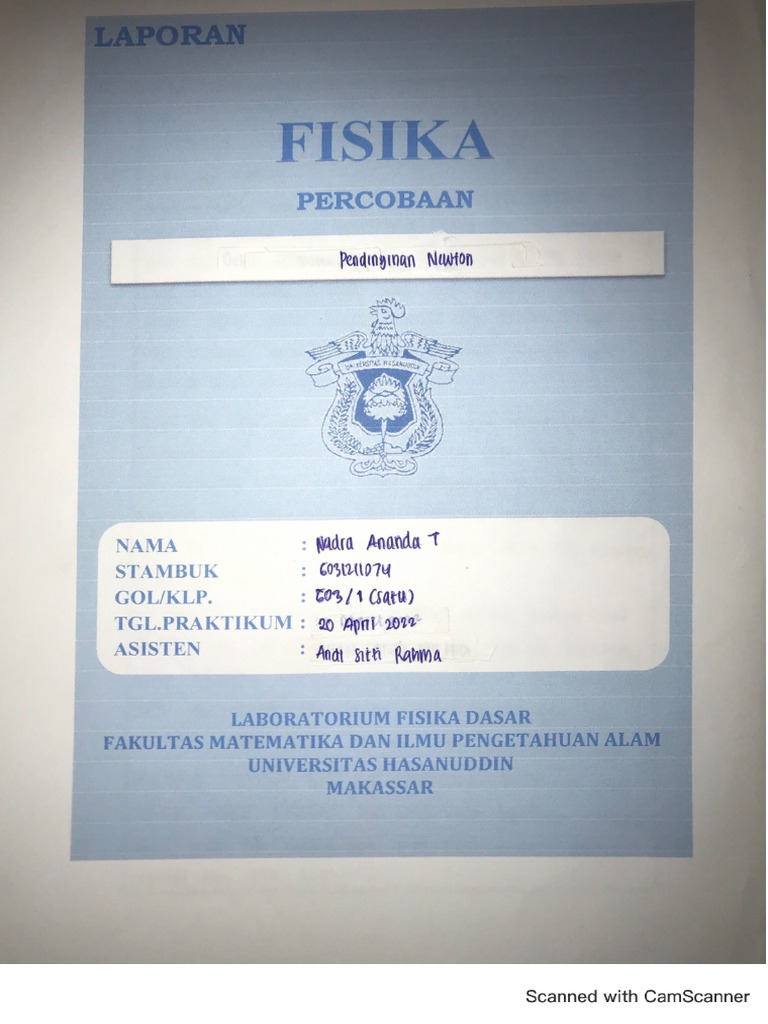 Laporan Lengkap Pendinginan Newton - Nadra | PDF
