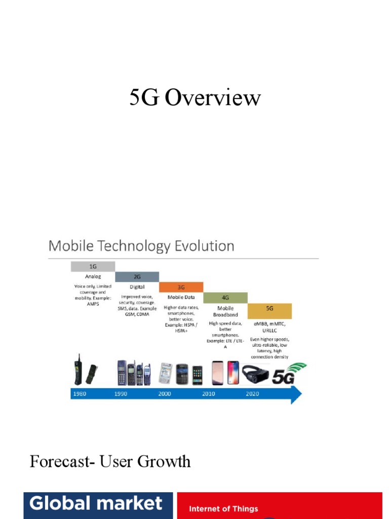 5G Overview | PDF | Telecommunications Engineering | Radio Technology