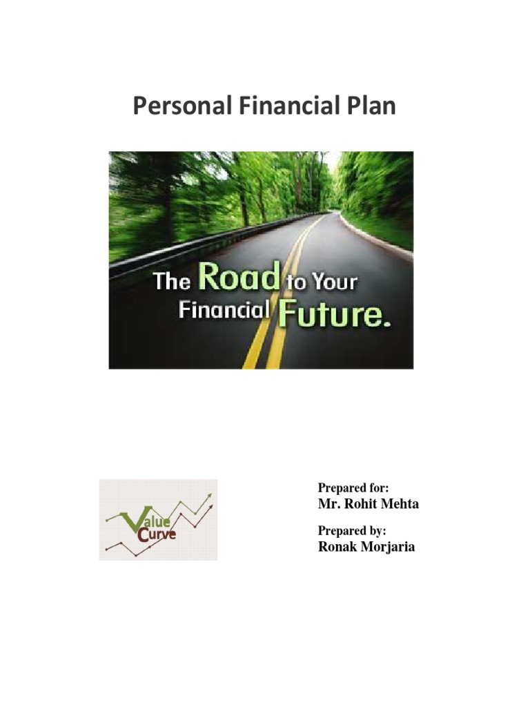 Sample Financial Plan Valuecurve Financial Solutions | PDF | Insurance ...