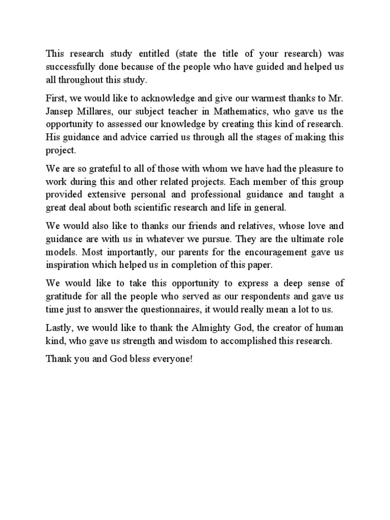 Research Study | PDF