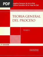 Teoria General Del Proceso Tomo I | PDF | Ley procesal | Jurisdicción