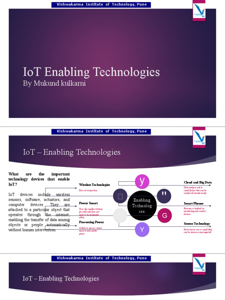 L4 IoT Enabling Technologies | PDF | Cloud Computing | Embedded System
