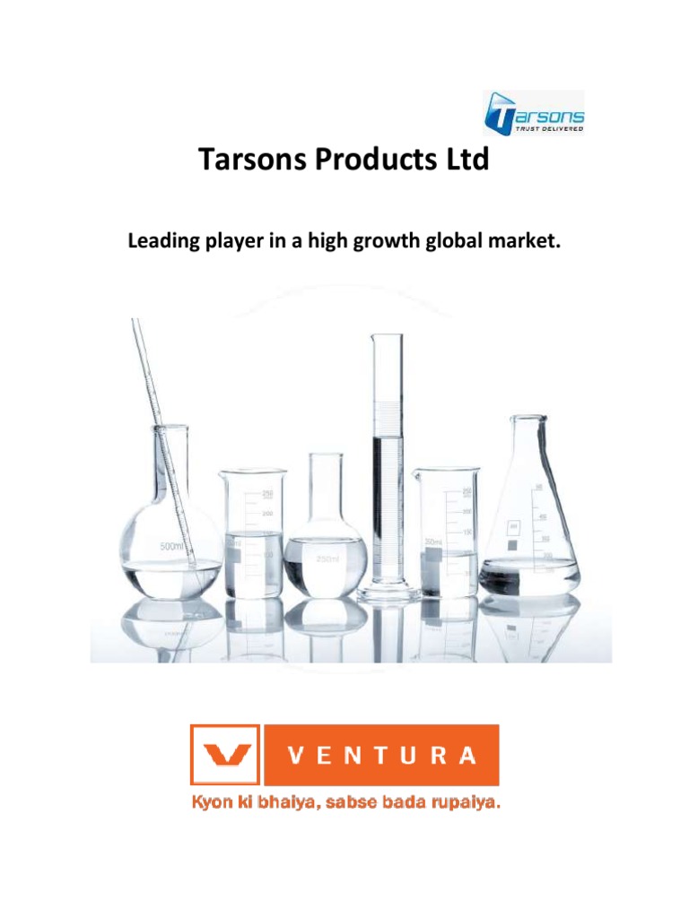 Tarsons Products LTD | PDF | Economies | Business