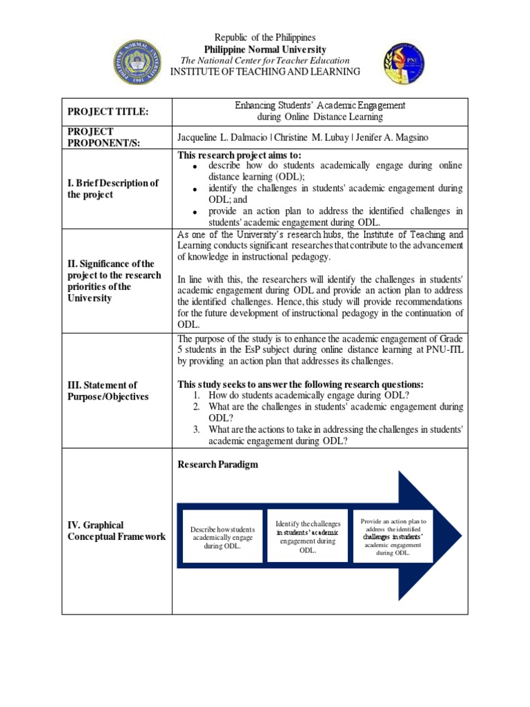 Cbar-Proposal Dalmacio-Lubay-Magsino Bve 4-11 | PDF | Statistics | Pedagogy