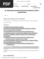 OS Support for CrowdStrike Sensors | PDF | Microsoft Windows | Windows 10