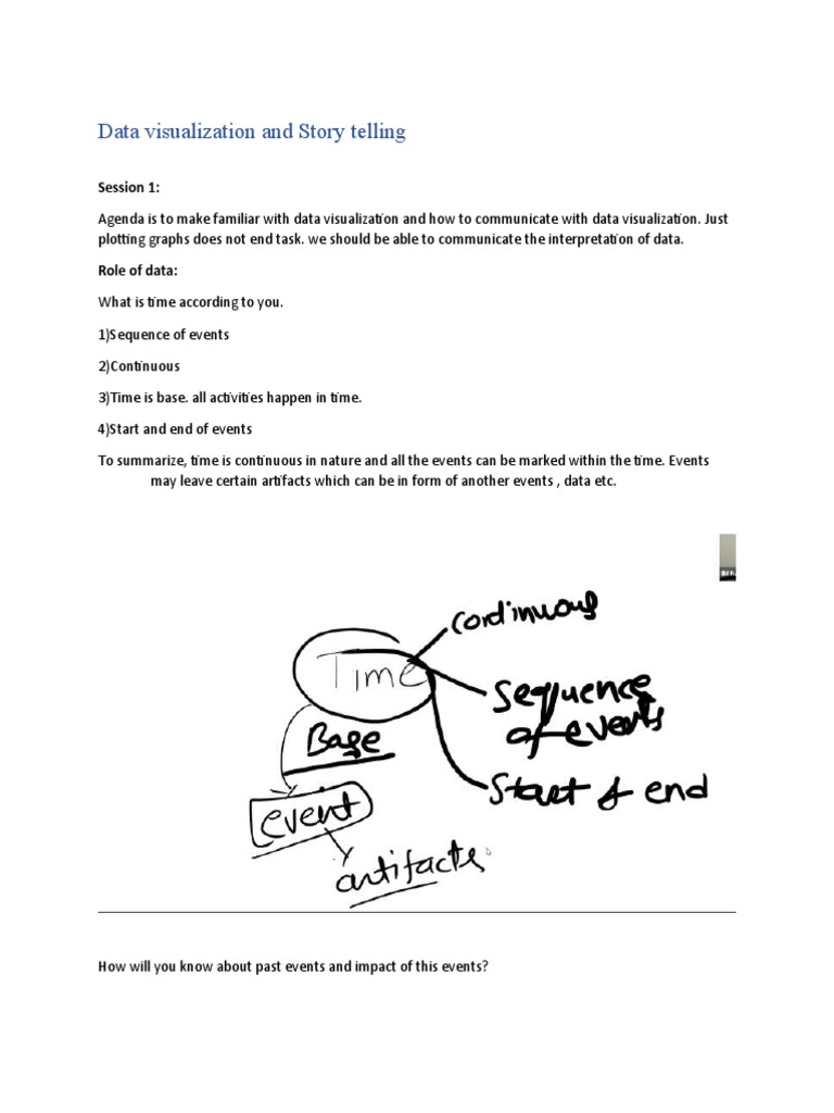 Data Visualization and Story Telling Notes | PDF | Level Of Measurement ...