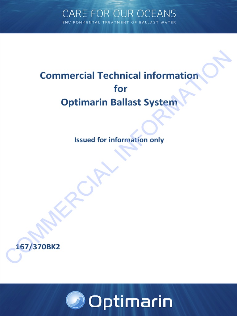 Optimarin-Info Rev3 | PDF | Pump | Valve