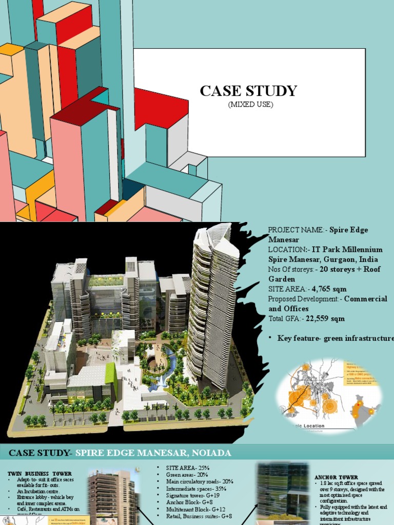 Case Study: (Mixed Use) | PDF | Economic Sectors | Urban Planning