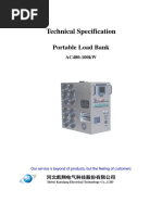 Load Bank Testing Procedure | PDF | Electric Generator | Voltage