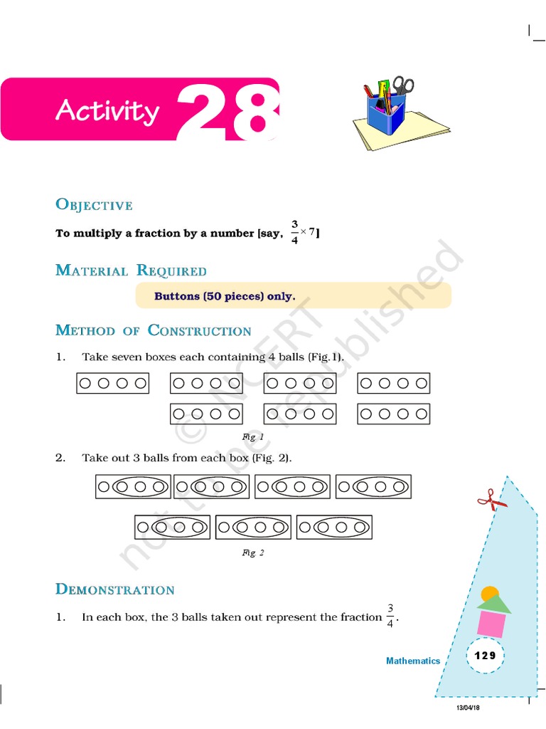 Class 6 Maths Lab Manual Activities | PDF | Mathematics | Science